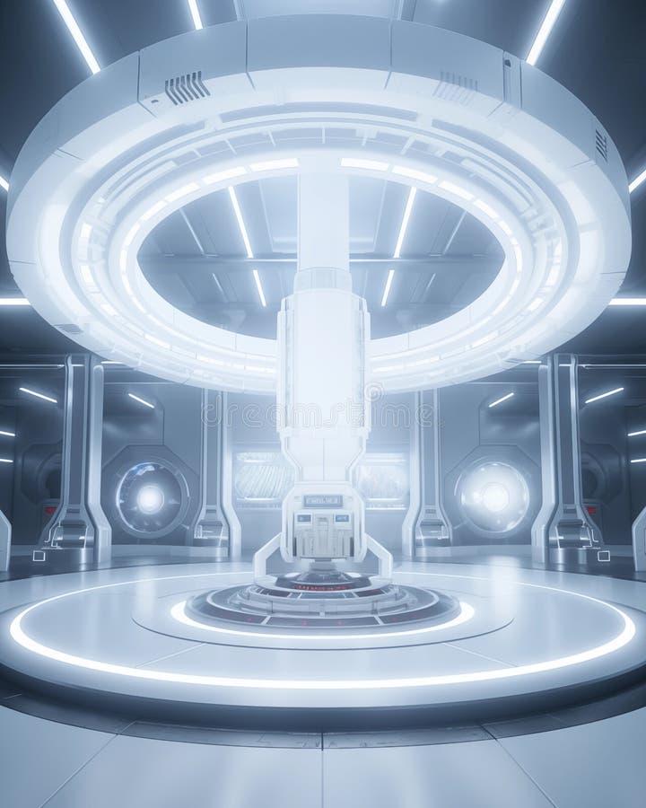 White Testing Room, Clean and Elegant Stock Illustration - Illustration ...