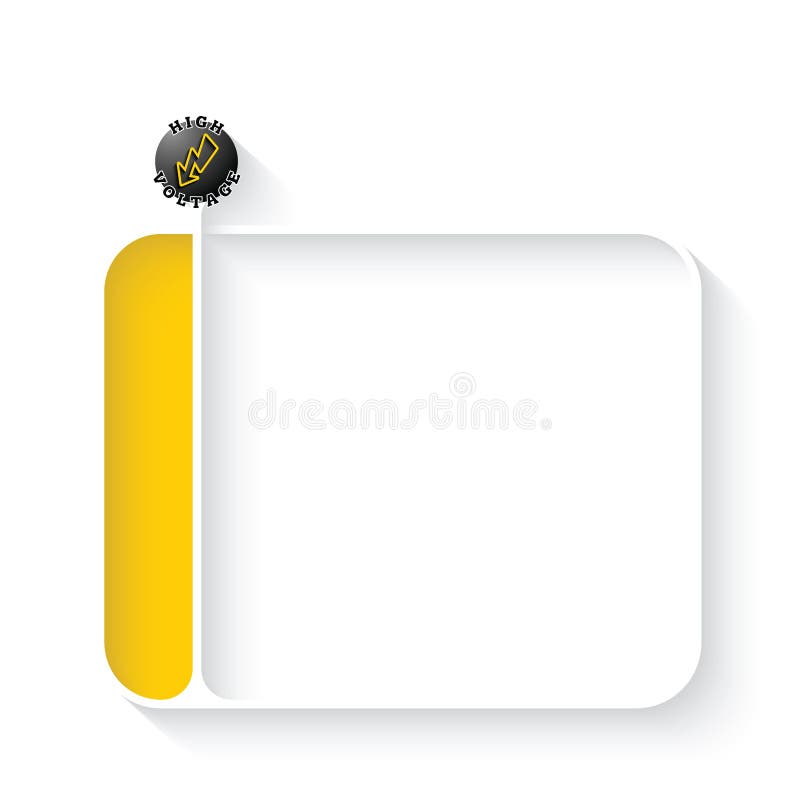 White text box stock vector. Illustration of frame, modern - 34590483