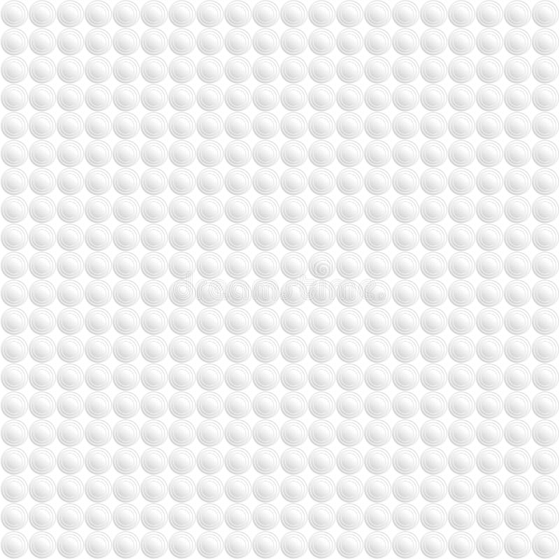 White Geometric Texture of Circles . Button Background. Seamless ...
