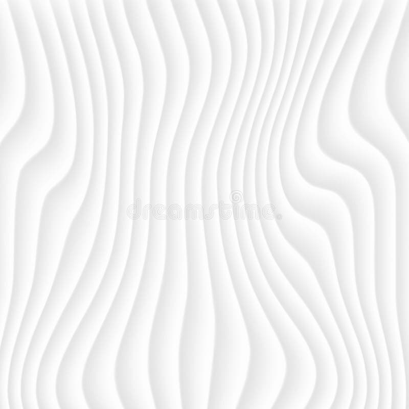 White Texture. Abstract Pattern Seamless. Wave Wavy Nature Geometric ...