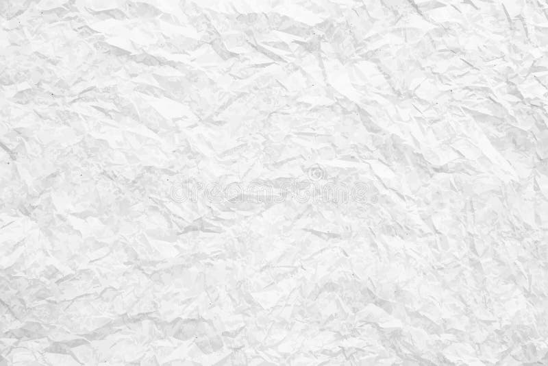 White Texture Background. Crumpled Paper. Stock Image - Image of ...