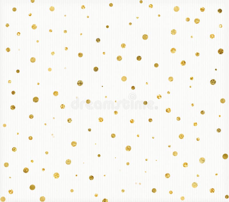White Texture with Golden Dots. Stock Illustration. Stock Image - Image ...