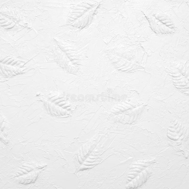 White Texture Hand Paint Leaf Stock Photo - Image of cover, bright ...