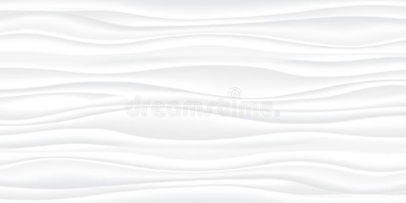 White Texture Line Surface. Gray Abstract Pattern Seamless. Wave Wavy ...