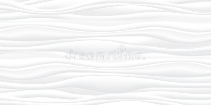 White Texture Line Surface. Gray Abstract Pattern Seamless. Wave Wavy ...