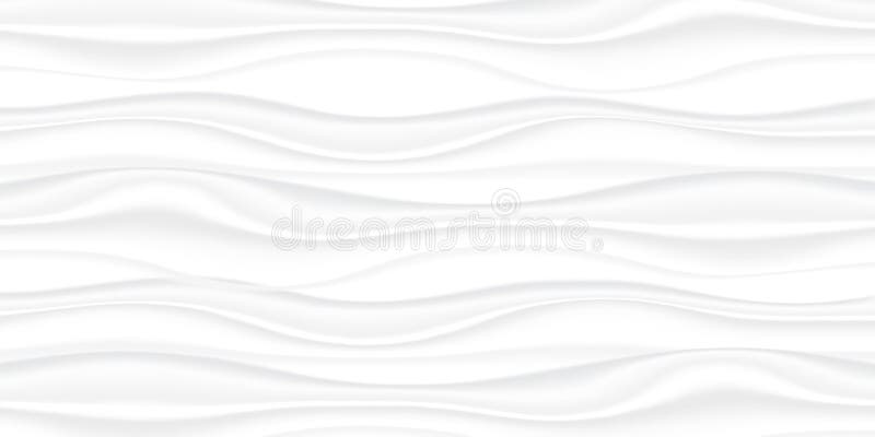 White Texture Line Surface. Gray Abstract Pattern Seamless. Wave Wavy ...