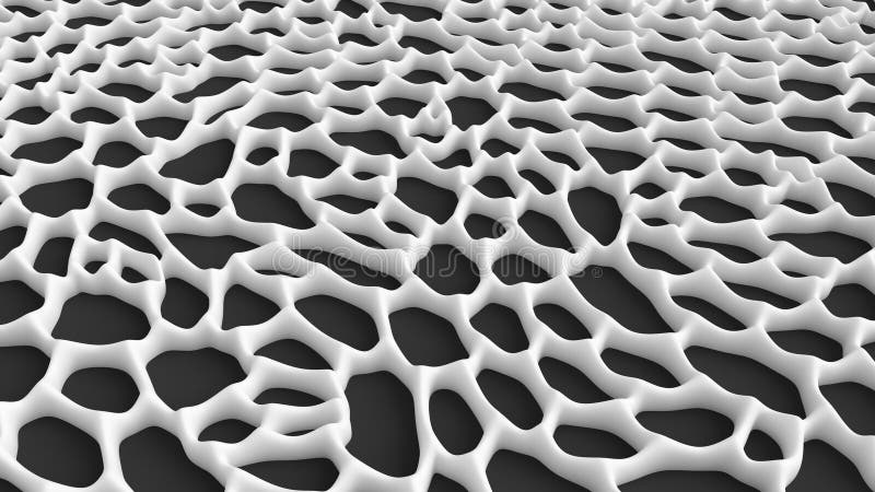White Texture of Plant Cells. 3d Illustration, 3d Rendering Stock ...