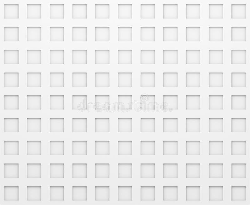 White Texture with Rectangle Pattern Stock Illustration - Illustration ...