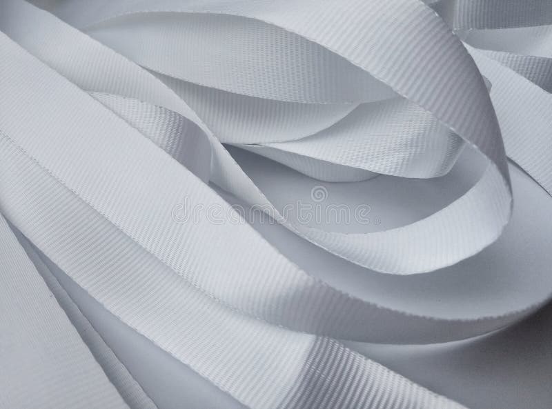 White texture ribbon stock image. Image of stack, shiny - 168605391