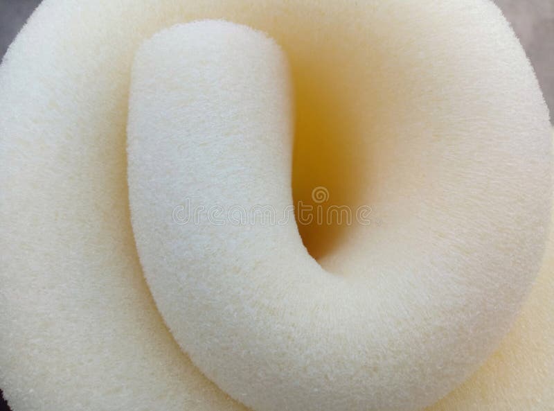 White Texture Rough and Porous Sponge Foam Rolled Stock Photo - Image ...