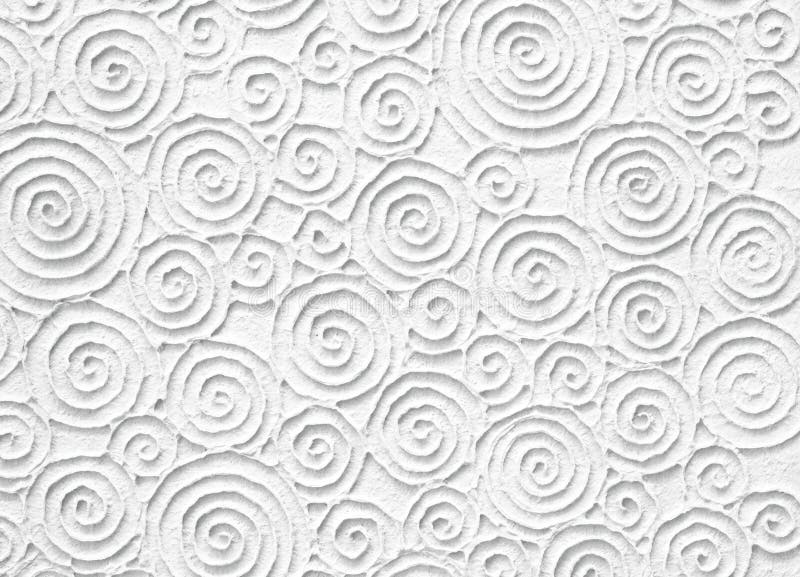 White Texture Shape Spiral Paper for Background Stock Photo - Image of ...