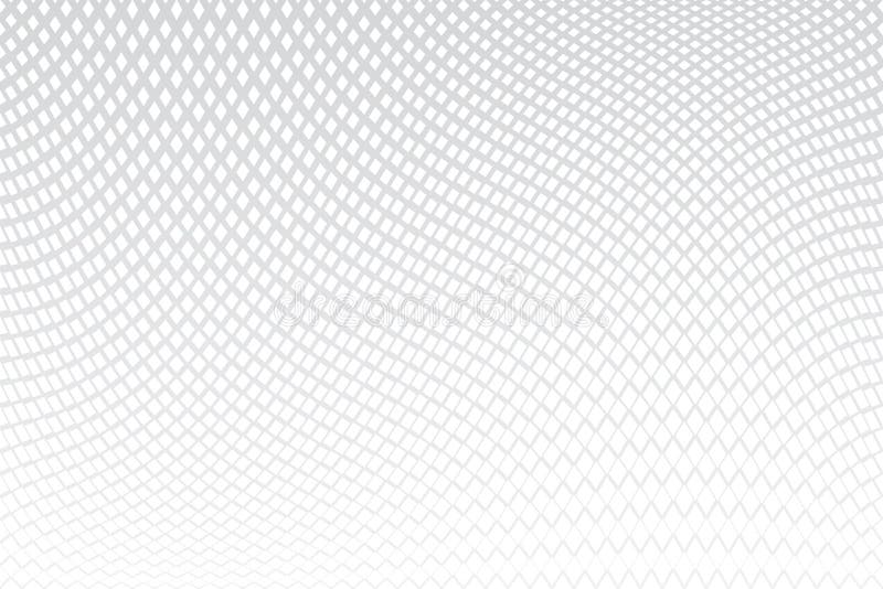 White Textured Background. Wavy Lines Texture Stock Vector ...
