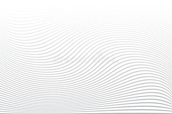 White Textured Background. Wavy Lines Texture Stock Vector ...