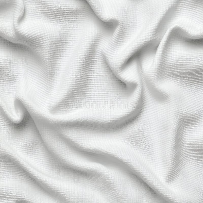 White Textured Fabric Subtle Wavy Pattern Soft Light Stock Photos ...