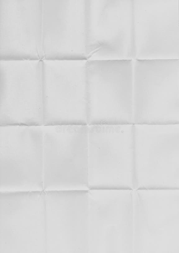 Textured Paper with Horizontal and Vertical Fold Marks. Stock Photo ...