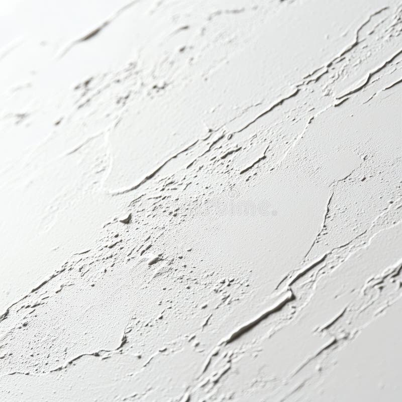 White Textured Surface Close Up Uneven Plaster or Stucco Wall Stock ...