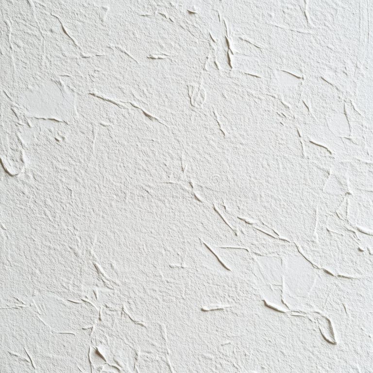 White Textured Wall Background Subtle Variations in a Rough Plaster ...