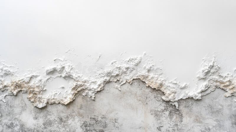 White Textured Wall with Damaged Surface Stock Illustration ...