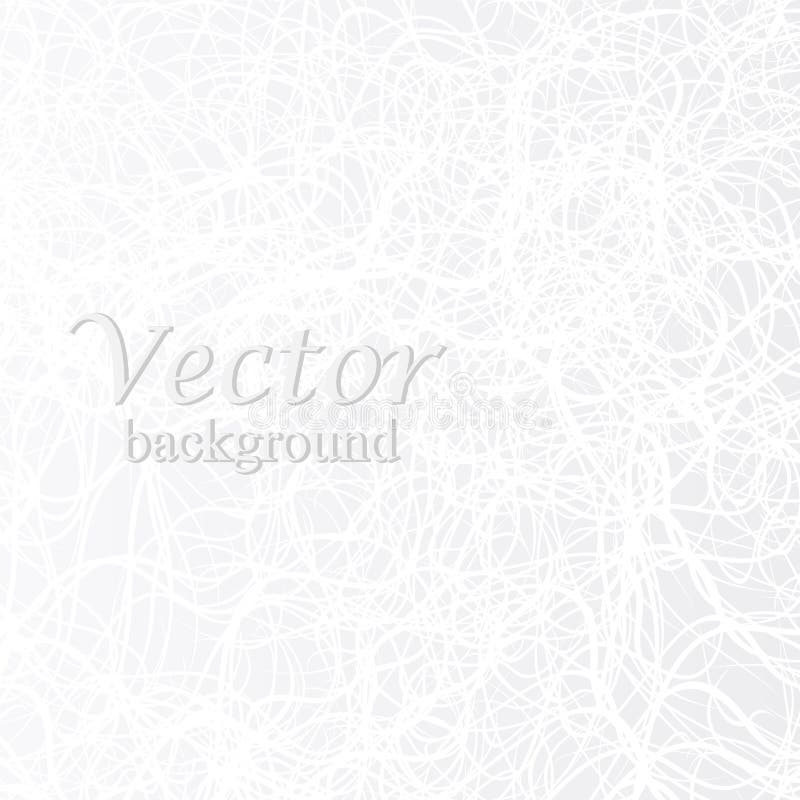 White Thread on the Gray Background. Stock Vector - Illustration of ...