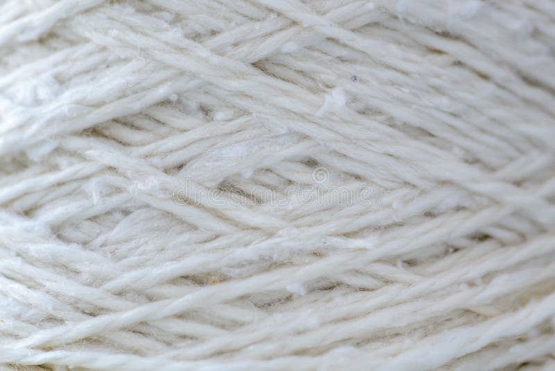 White Threads stock image. Image of thread, sewing, wool - 16715775