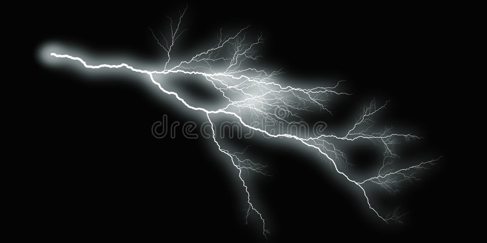 Lightning Strike stock illustration. Illustration of electrical - 676635