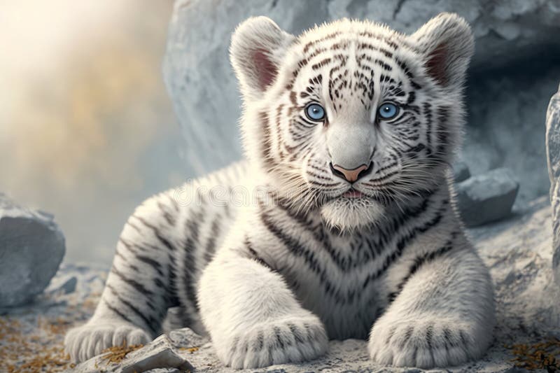 Baby Blue Tiger