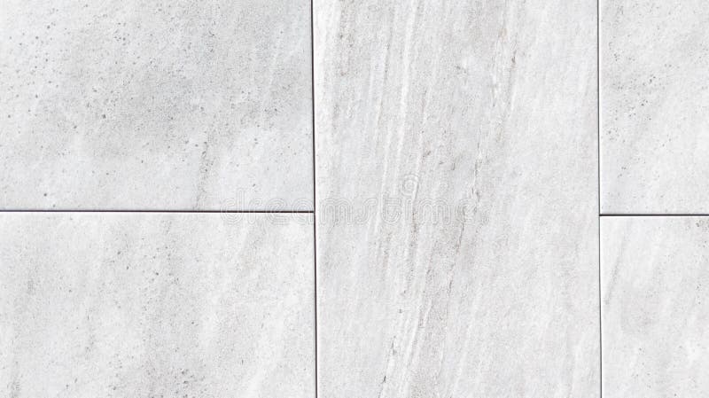 White Tile Floor Surface with Grid Line for Background Stock Image ...