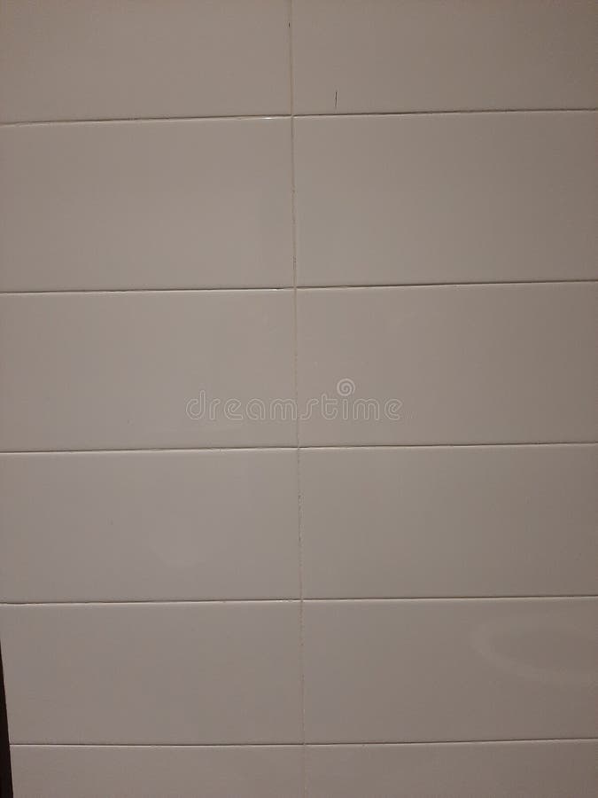 White Tiles in the Wall Bathroom Stock Photo - Image of ceramics, white ...
