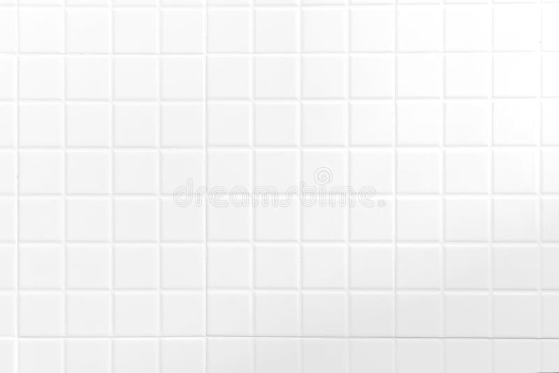 White Tiles Wall Texture for the Decoration of the Cafe Stock Photo ...