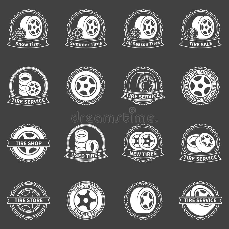 Tire Emblems Labels Stock Illustrations – 89 Tire Emblems Labels Stock ...