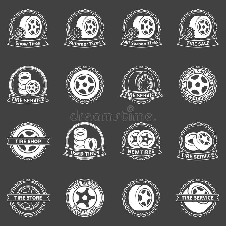 Tire Emblems Labels Stock Illustrations – 89 Tire Emblems Labels Stock ...