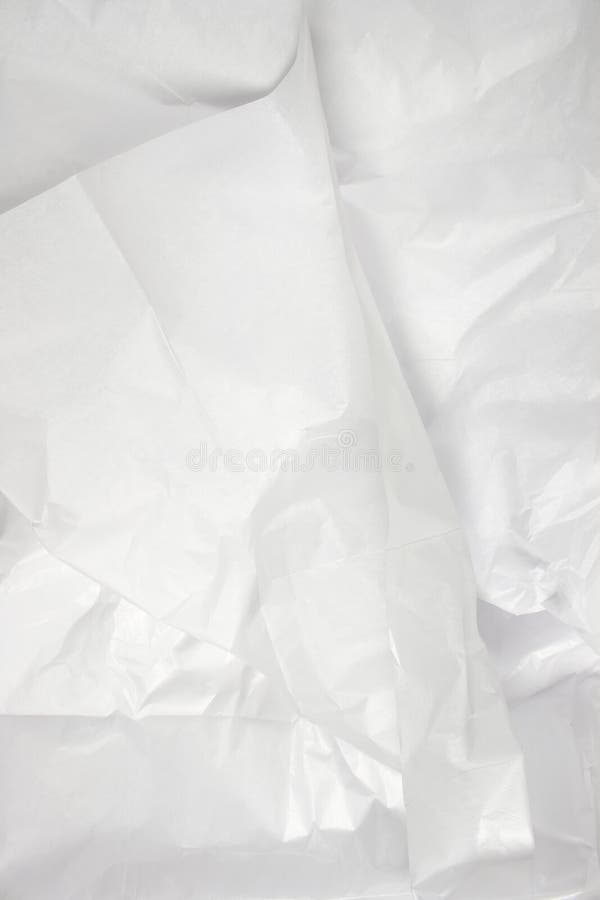White Tissue paper stock photo. Image of crumpled, decoration - 90254762
