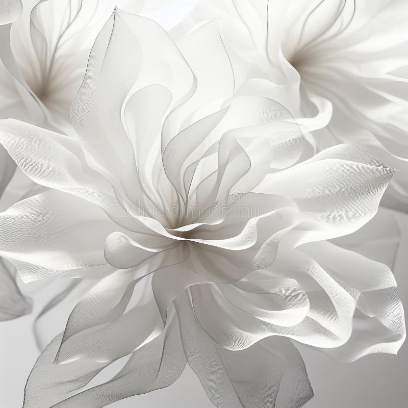 A White Tissue Paper Texture with a Delicate and Soft Stock Photo ...