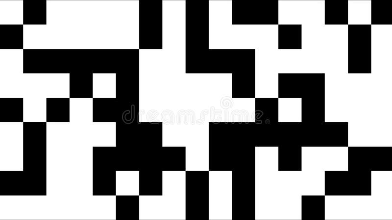 Virtual Random Number Generator. Animation. Virtual Field with Neon ...