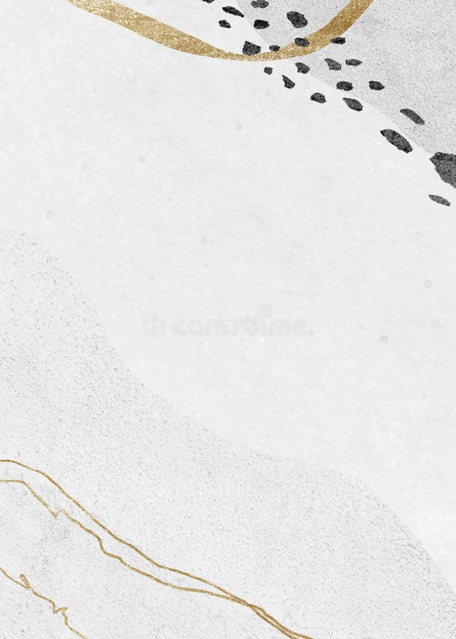 White Tone Neo Memphis Social Background Illustration Stock ...