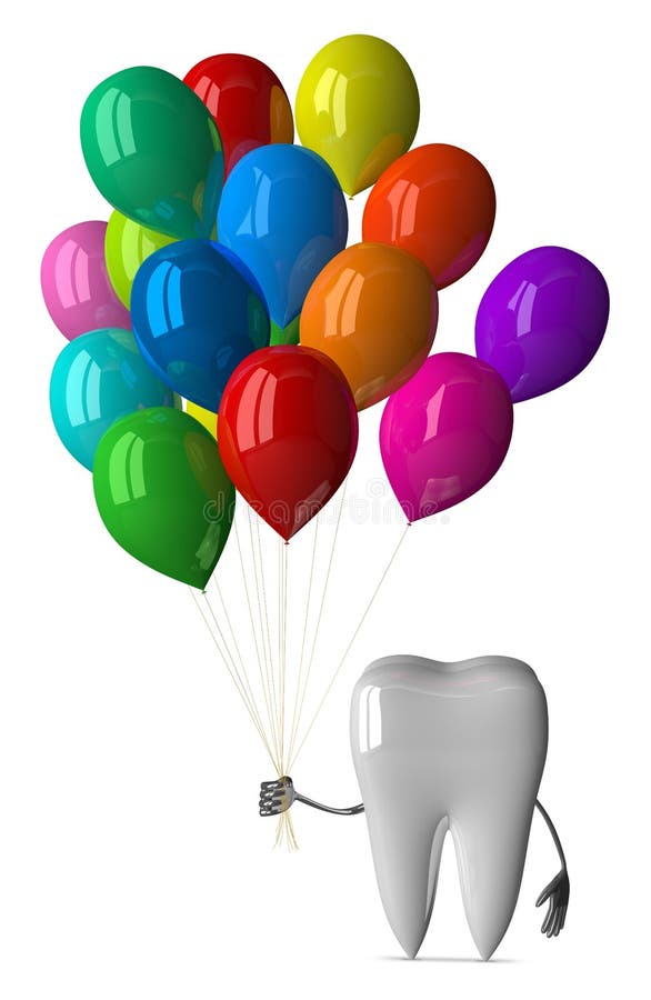 Tooth Balloons Stock Illustrations – 171 Tooth Balloons Stock ...