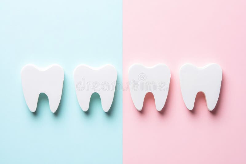 The Teeth are Evenly Spaced and Identical Stock Illustration ...