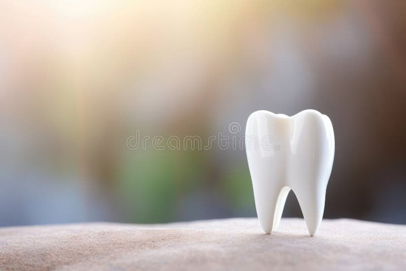 White Tooth, Sunlight Emphasizes the Cleanliness of the Tooth, Body ...