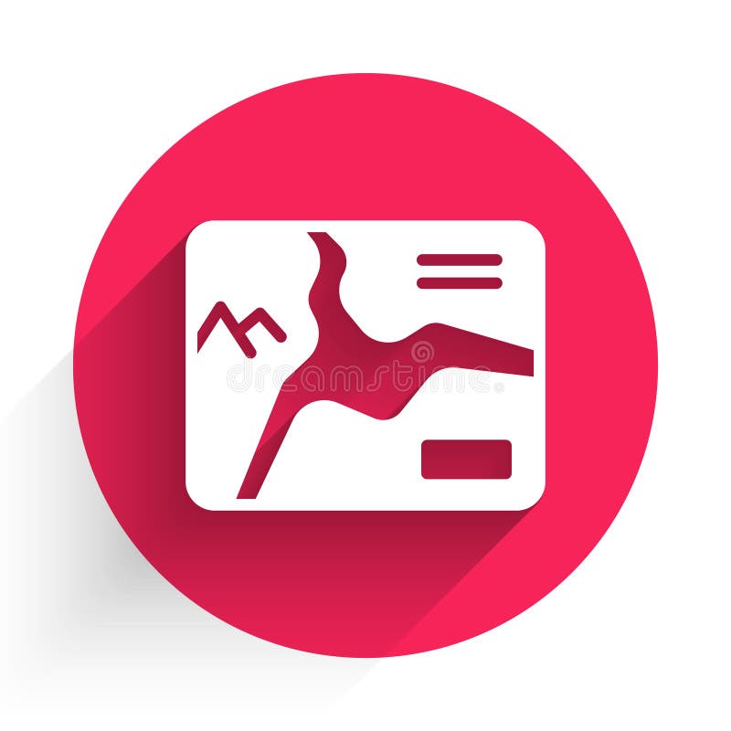 White Topographic Map with Route and Coordinates Icon Isolated with ...