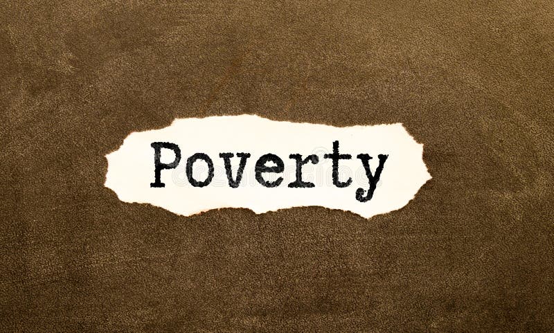 Poverty Word Cloud Collage, Social Concept Background Stock ...