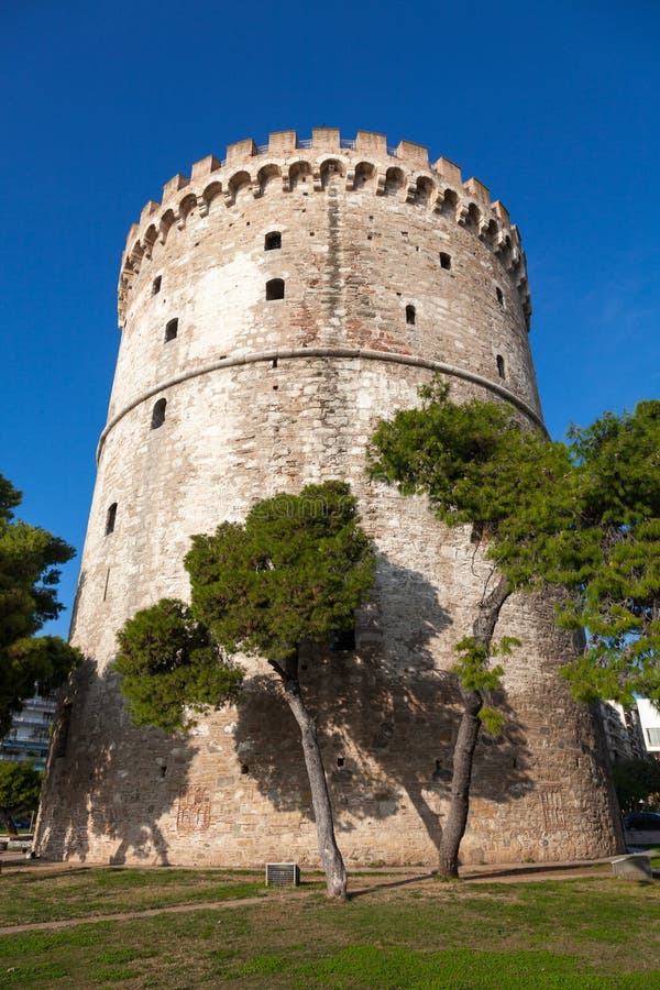 The white tower stock photo. Image of building, fortification - 29561378