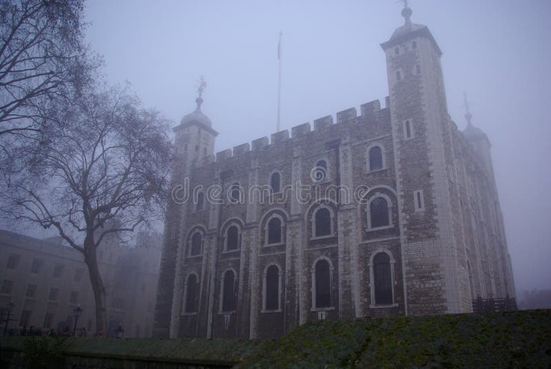 White Tower stock image. Image of king, misty, mist, castle - 5637413