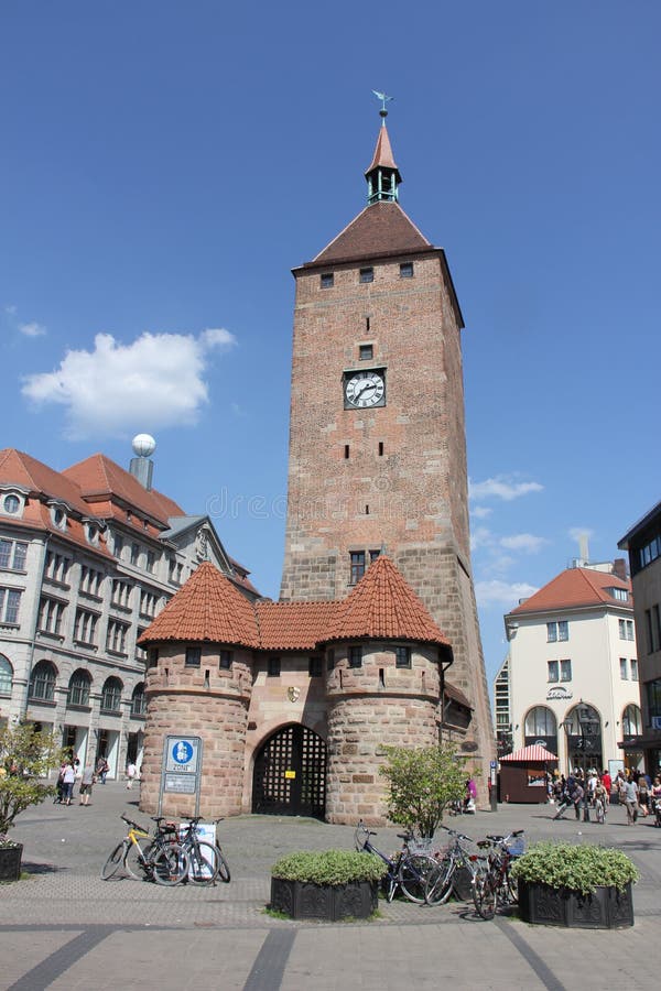 White Tower stock image. Image of franconia, landmarks - 50260135