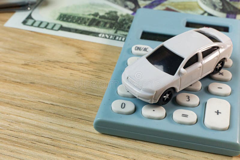 White Toy Car on Work Station Table in Office Stock Photo - Image of ...