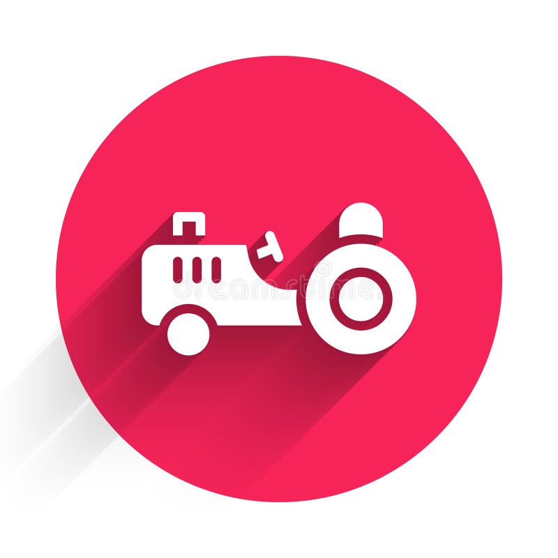 Tractor and circle stock vector. Illustration of round - 231279022