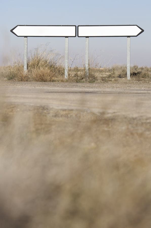 White traffic signs stock image. Image of copy, sign - 12998621