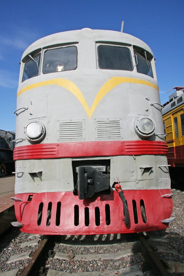 White train stock image. Image of white, rarity, exhibit - 34591537