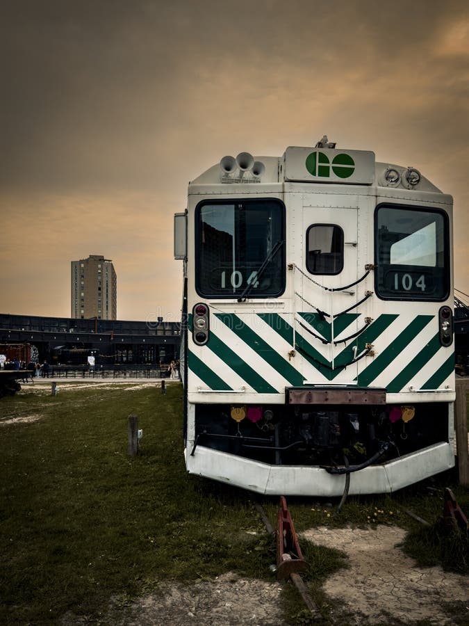 A White Train is Waiting at the Station. Editorial Photo - Image of ...