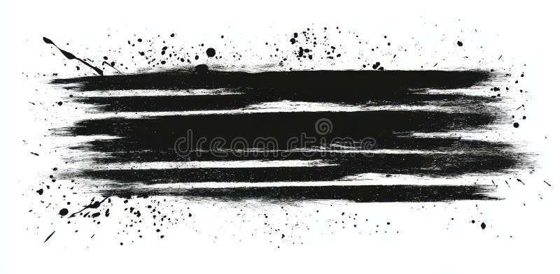 White Transparent Background Featuring Abstract Grunge Splatter Line ...
