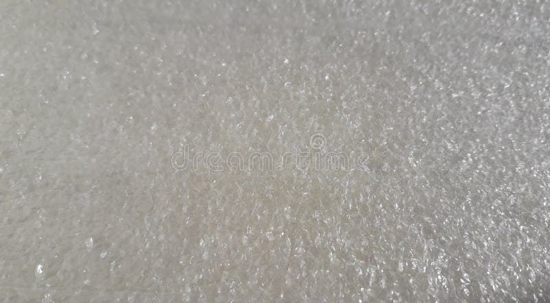 White Transparent Polyethylene Foam, Polyethylene Foam. Texture of ...